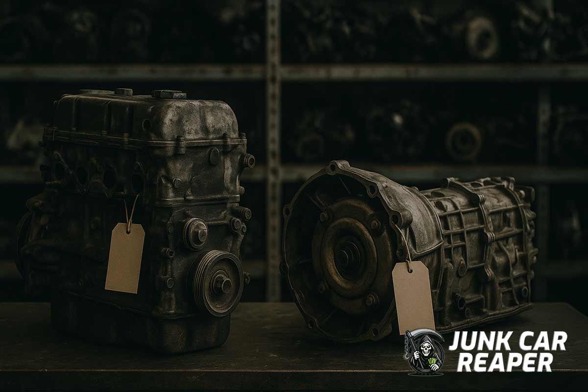 Scrap Value of Car Engines and Transmissions | Junk Car Reaper