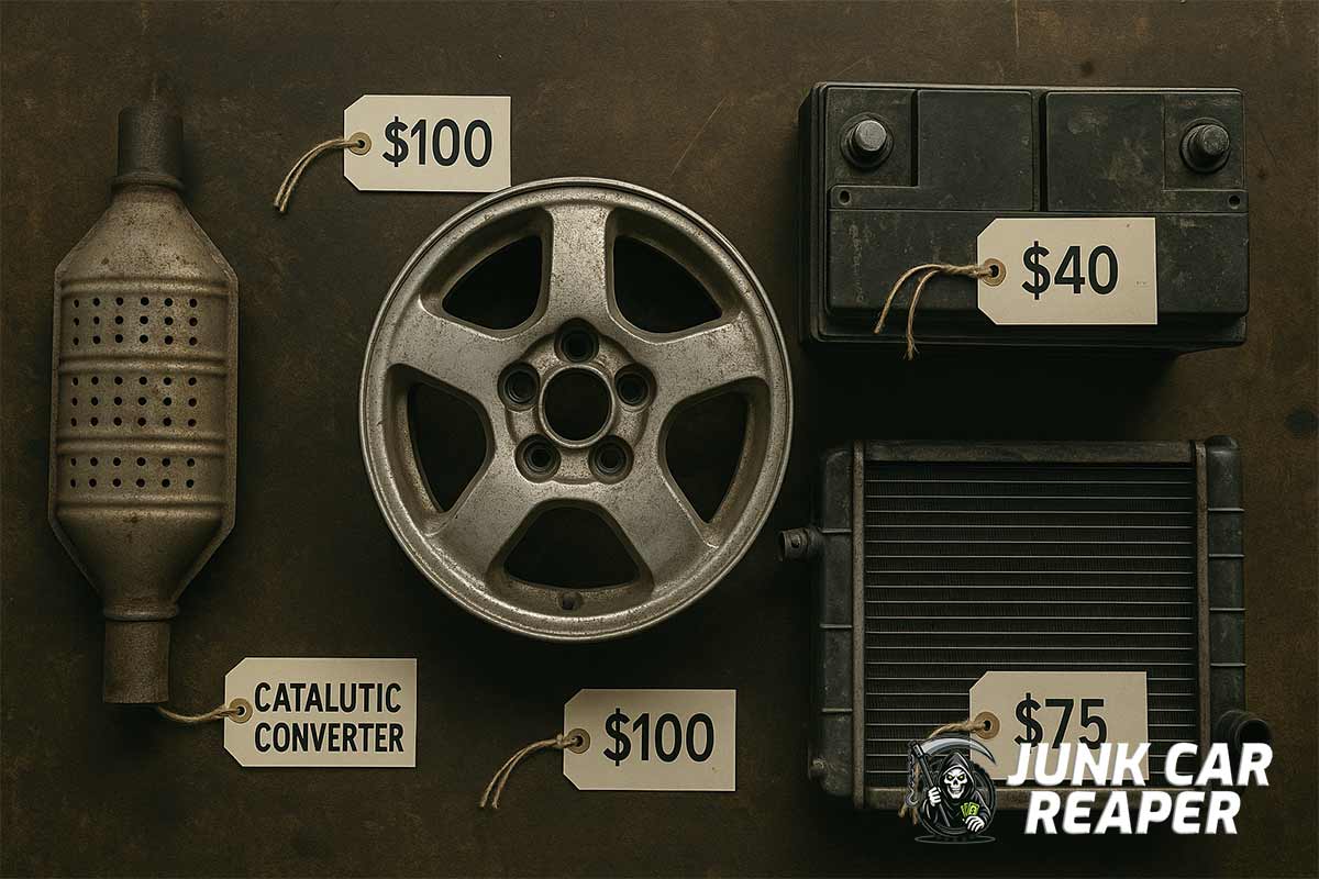 What Car Parts Are Worth the Most? (Scrap Parts Value Guide)